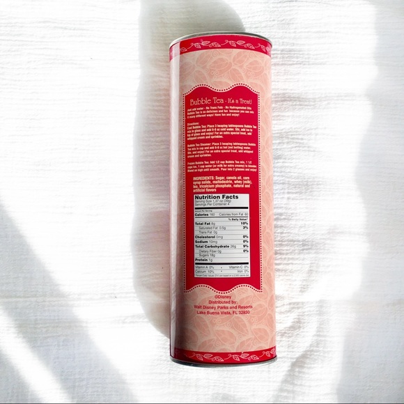 Disney | Kitchen | Disney Mulan Pink Storytime Bubble Tea Tin | Poshmark